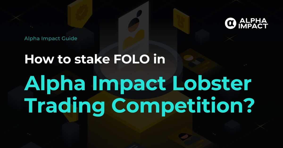 Put your Best Stake on the Pro Traders | Alpha Impact